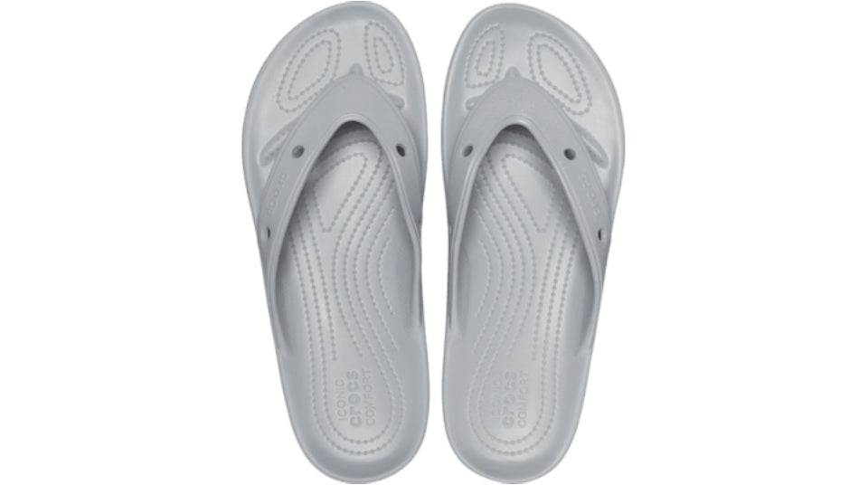 Crocs Classic All Terrain Flip Light Grey – solecentral.com.au