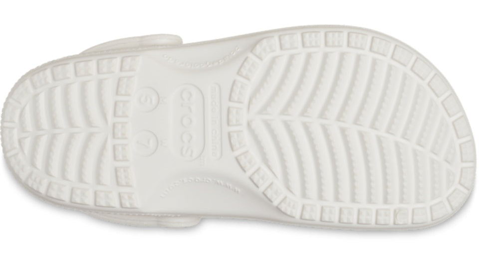 Crocs Classic Glitter Clog White – Sole Central