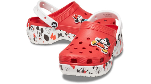 Crocs Mickey Platform Clog Flame – solecentral.com.au