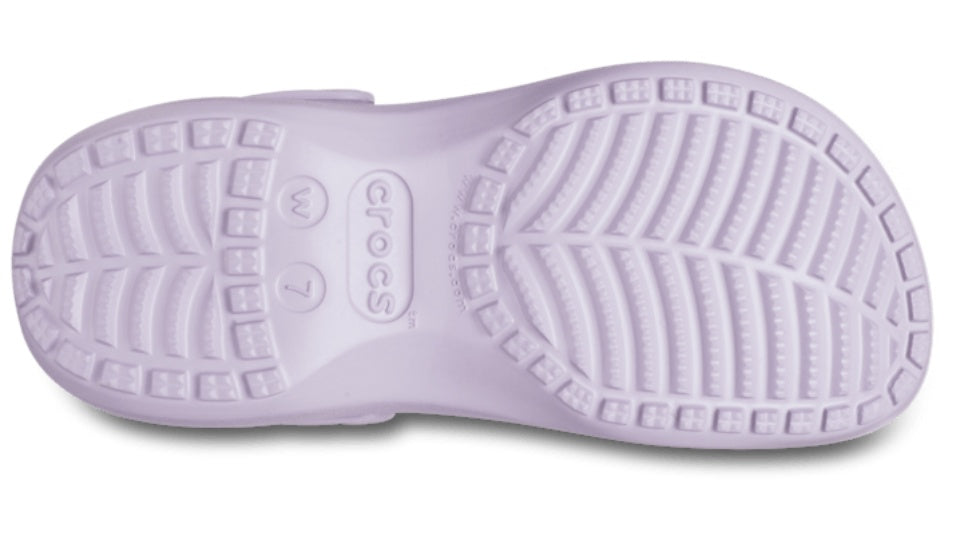 Crocs Classic Platform Clog Mauve Mist – Sole Central