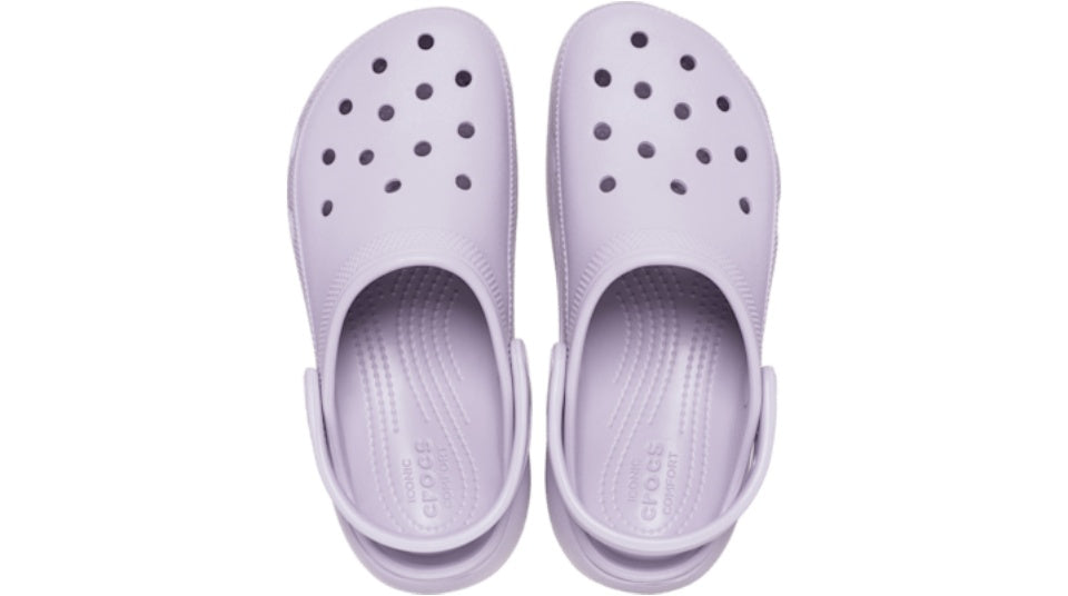 Crocs Classic Platform Clog Mauve Mist – Sole Central