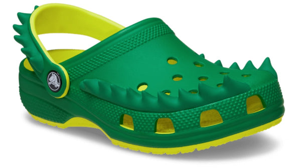 Crocs Kids Classic Spikes Clog Acidity Green Ivy – Sole Central