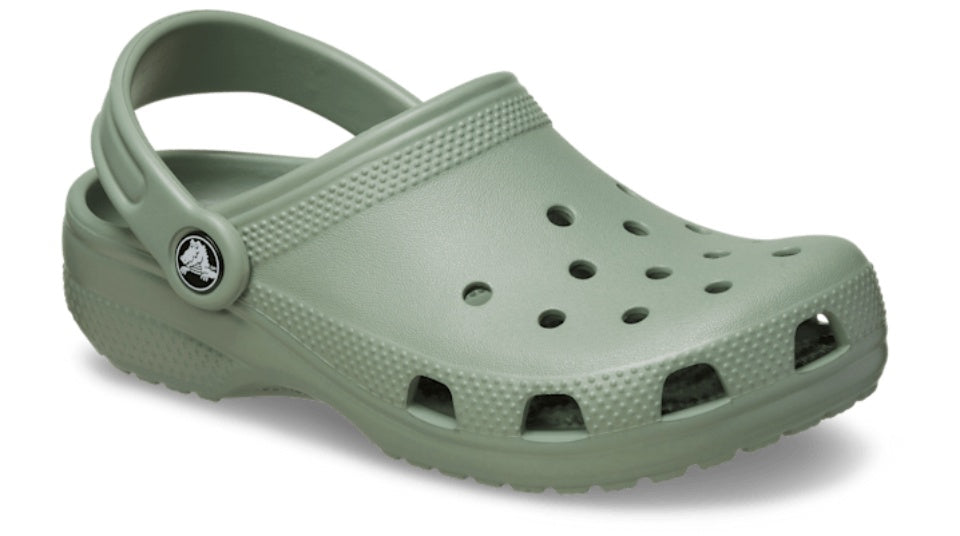 Crocs Kids Classic Clog Moss – Sole Central