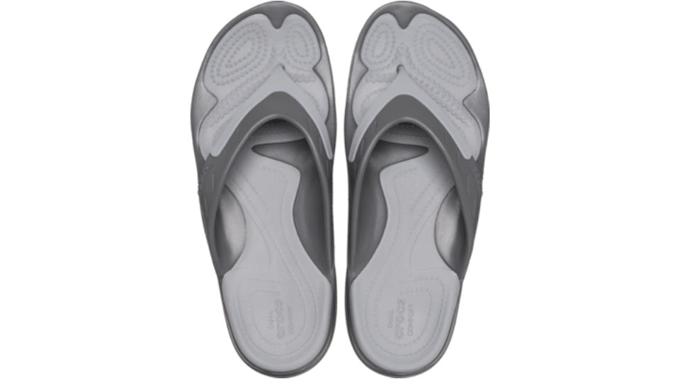 Crocs Modi Sport Flip Slate Grey – Sole Central