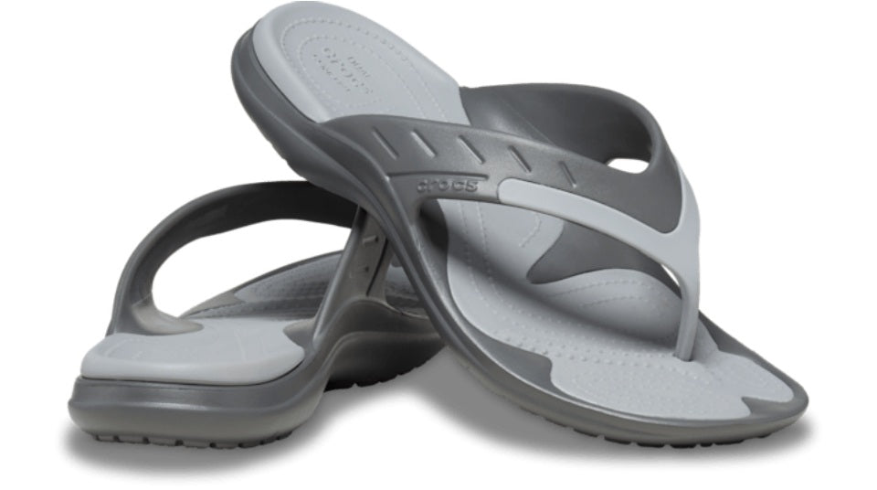 Crocs Modi Sport Flip Slate Grey – Sole Central