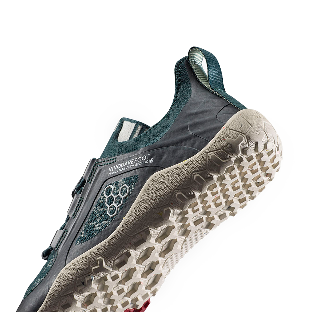 Vivobarefoot Preschool Primus Trail Knit FG Deep Teal – solecentral.com.au