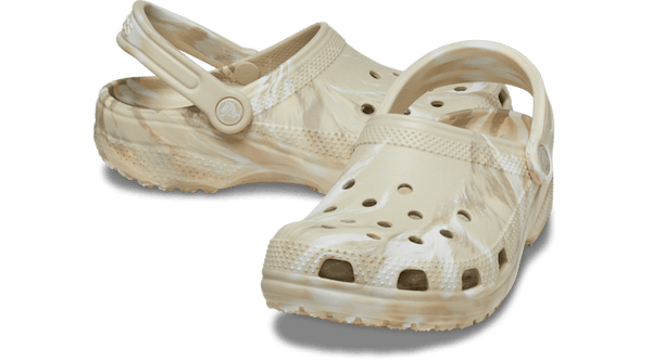 Crocs Classic Marbled Clog Bone Multi – Sole Central