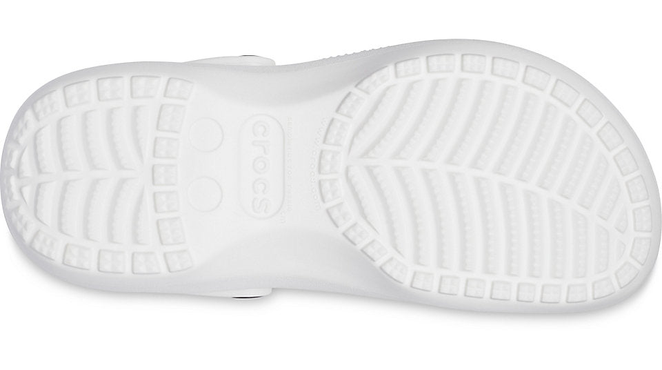 Crocs Classic Platform Clog White – Sole Central