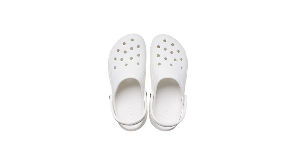 Crocs Classic Platform Clog White – Sole Central