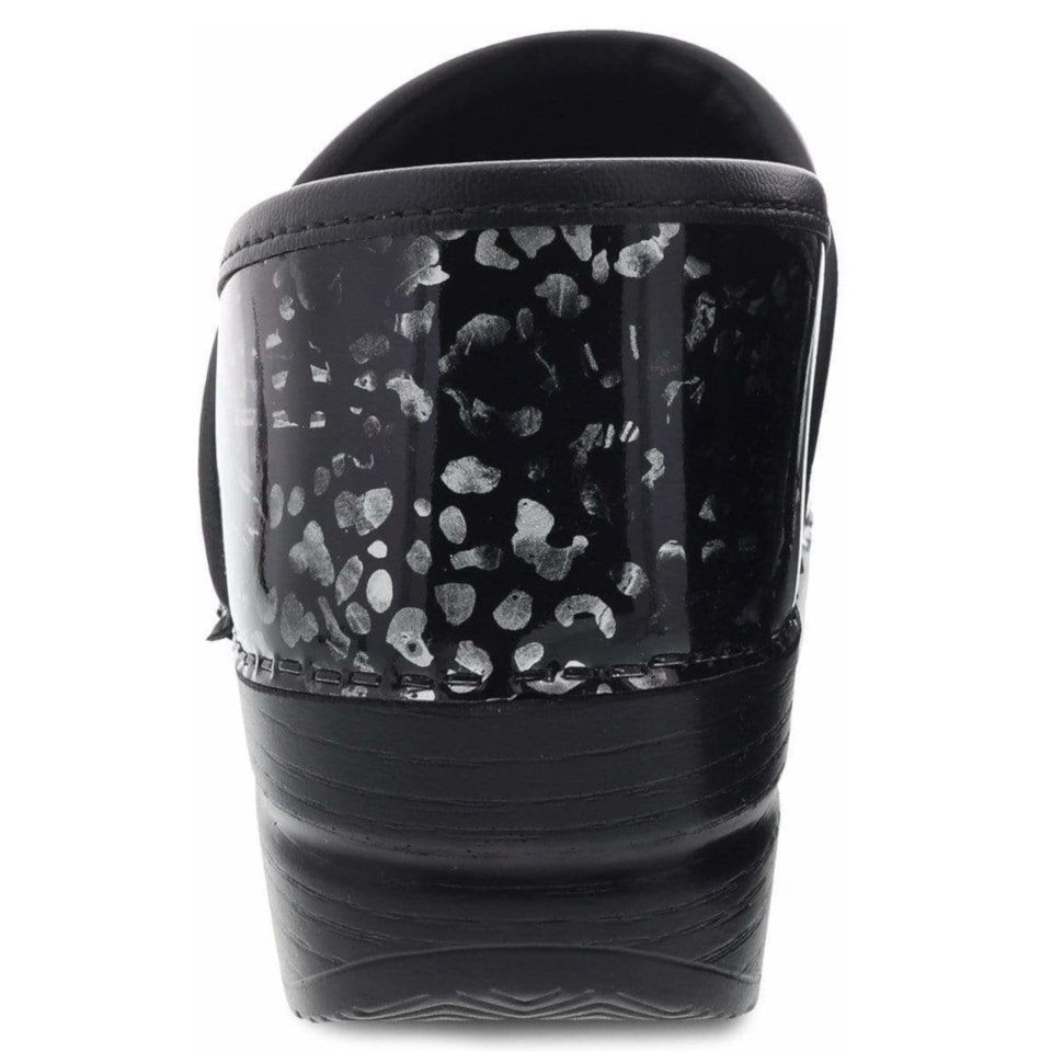 Dansko Professional Pewter Leopard Patent Leather – Sole Central