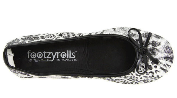 Footzyrolls Cheetah Black Silver – solecentral.com.au