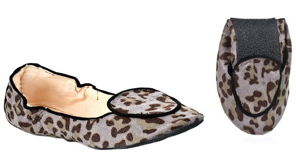 Footzyrolls The Safari Loafer Grey Leopard – Sole Central