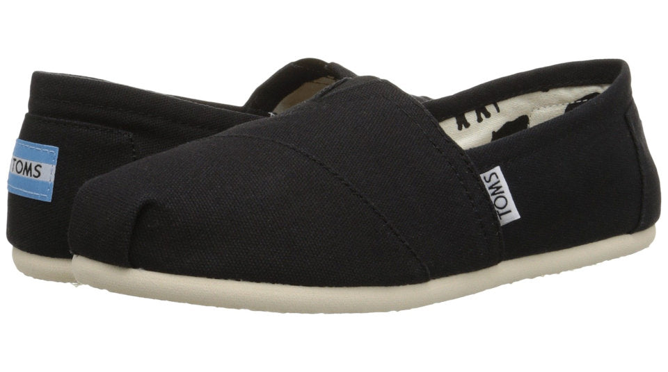 TOMS Classic Black Canvas - Men's – solecentral.com.au